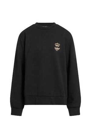 Dolce & Gabbana Sweatshirt Size Cotton, Polyester, Polyamide, Viscose, Metallic Polyester - Black