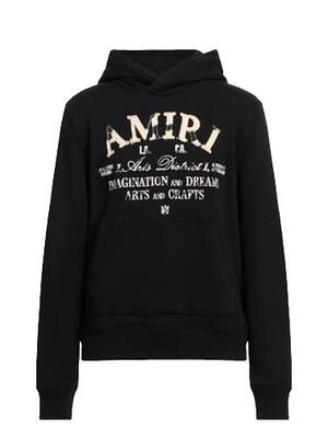 Amiri Sweatshirt Size Cotton - Black