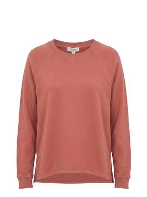 Crossley Cotton French Terry Sweatshirt - Pink