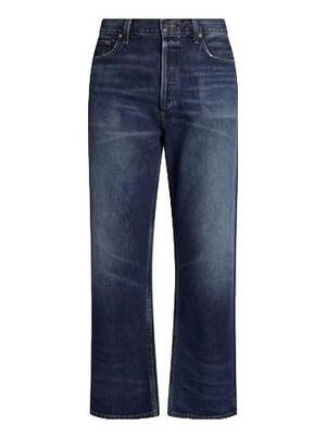 AGOLDE Recycled Cotton Straight Leg Jeans - Blue