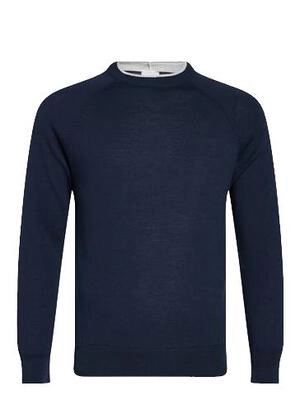 Eleventy Platinum Wool Sweater - Blue