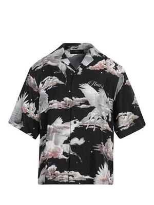 Amiri Shirt Size Silk - Black