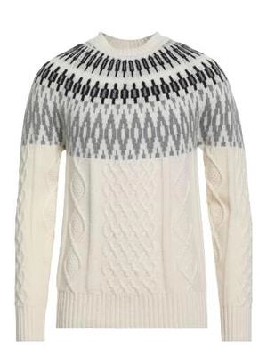 Altea Virgin Wool, Cashmere, And Mohair Wool Sweater - Ivory