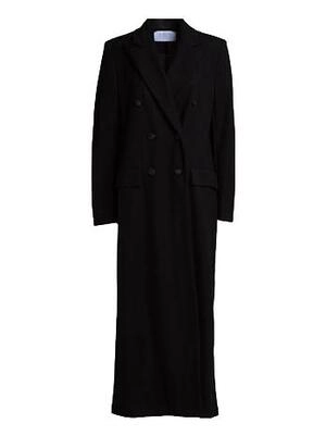 Harris Wharf London Overcoat & Trench Coat Size Viscose, Polyamide - Black