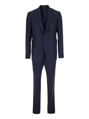 Emporio Armani Two-button Suit - Navy Blue