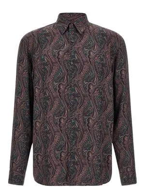 Dries Van Noten Dries Van Noten Caper Paisley Shirt Multicolour