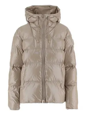 Pinko Long-sleeved Padded Jacket - Nude