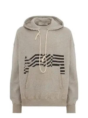 GOLDEN GOOSE Golden Goose Deluxe Brand Oversized Graphic Hoodie