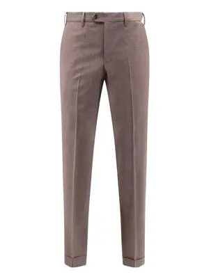 PT TORINO Flap-pocket Tailored Trousers - Gray