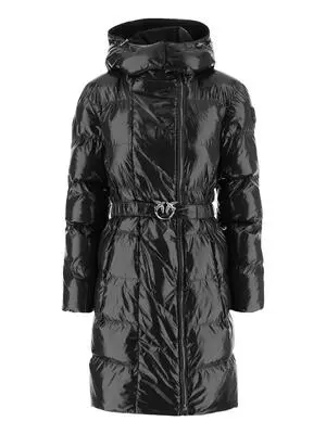 Pinko Long-sleeved Padded Jacket - Black