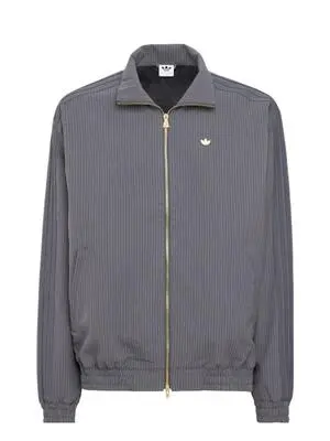 ADIDAS ORIGINALS Hoodie With Zip And High Collar - Gray