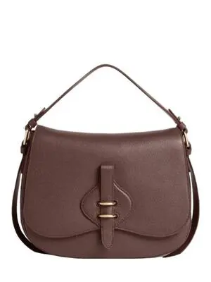 COCCINELLE Coccinelle Flap Buckle Shoulder Bag Berries