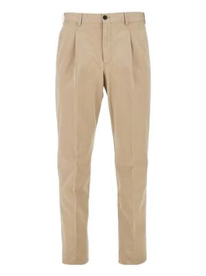 PT TORINO Pt Pantaloni Hamptons Twill Trousers Beige