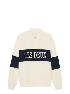 LES DEUX Long-sleeve Sweatshirt - White