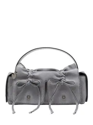 Acne Studios Acne Studios Suede Multipocket Shoulder Bag Cool Grey