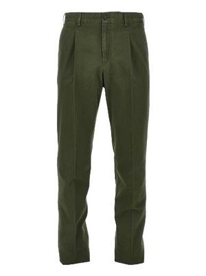 PT TORINO Twill Casual Trousers - Green