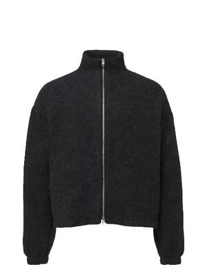 JIL SANDER Wool-blend Fleece Sweatshirt