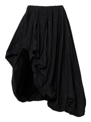 JIL SANDER Jil Sander Asymmetric Draped Midi Skirt No
