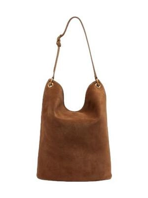NILI LOTAN Minimalist Shoulder Bag - Brown