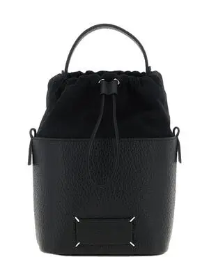 MAISON MARGIELA 5ac Small Bucket Bag - Black