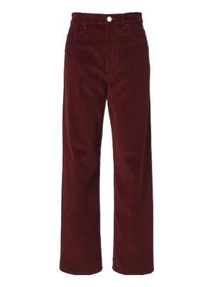 RÓHE Róhe Cotton Corduroy Straight Leg Trousers Brown