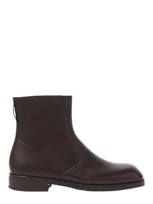 LEMAIRE Leather Ankle Boots - No