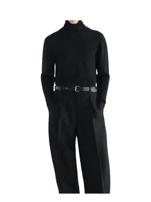 LEMAIRE Lemaire High Neck Long Sleeve Sweater