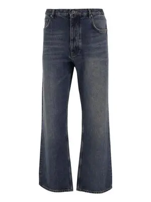 Off-White Wide-leg Jeans - Black