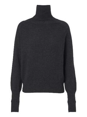 Victoria Beckham Marie Wool Turtleneck Sweater - Black