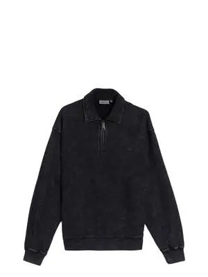 Carhartt Work In Progress Half-zip Sweatshirt Black