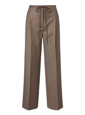 RÓHE Róhe Pleated Virgin Wool Wide-Leg Pants