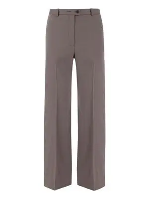 JIL SANDER Casual Pants With Belt Loops - Brown