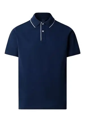 HACKETT  Logo-embroidered Short-sleeve Cotton Polo L Old Navy