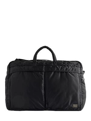 PORTER-YOSHIDA & CO Tanker Duffle Bag - Black