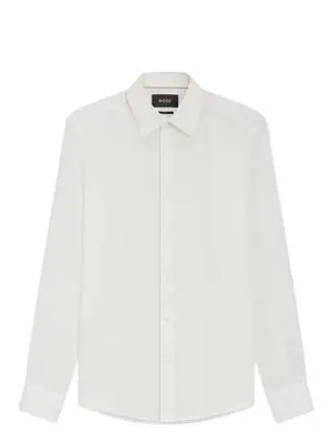 Hugo Boss Slim-fit Shirt - White