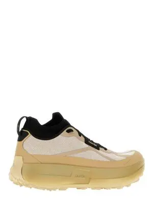 NORDA Round Toe Canvas Sneakers With Rubber Insert And Printed Logo - No