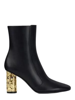 Givenchy Stivaletti Tape In Pelle - Black