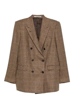TAGLIATORE Tagliatore Women Blazer Jasmine Doppiopetto Motivo A Quadri