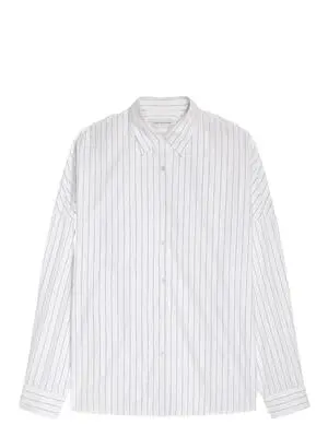 Dries Van Noten Casia Striped Shirt - White