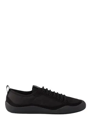 Prada Speedrock Re-nylon And Suede Sneakers - Black