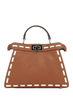 Fendi Peekaboo Iseeu Small Sellier Bag - Brown