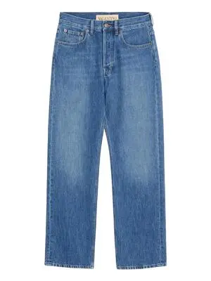 Valentino Garavani Five Pockets Flared Jeans - Blue
