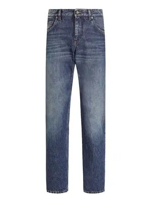 Dolce & Gabbana Straight Leg Jeans - Blue