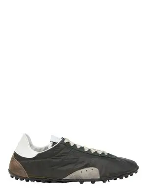 MAISON MARGIELA MAISON MARGIELA Nylon And Suede Sprinters Sneakers Green