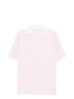 COURREGES COURREGES Oversized V-Neck Sports Polo Multicolor