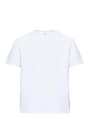 Saint Laurent Crewneck Cotton T-shirt - White