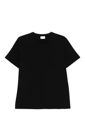 Saint Laurent Crewneck Cotton T-shirt - Black