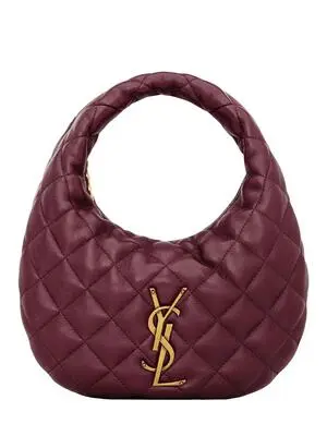Saint Laurent SAINT LAURENT Quilted Nappa Baby Icarino Bag Red