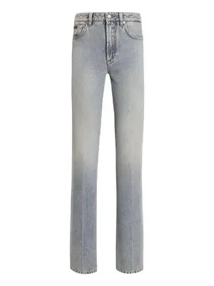 Dolce & Gabbana Dolce & Gabbana Women 5-Pocket Denim Trousers Blue