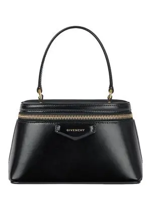 Givenchy Givenchy Women Antigona Vanity Bag In Box Leather With Chain Black